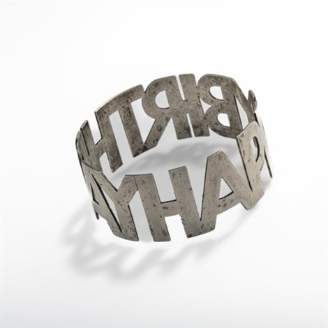 Happy Birthday bracelet by Gerd Rothmann on artnet