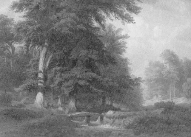 Deutsche Waldlandschaft mit Wildbach by August Friedrich Kessler on artnet