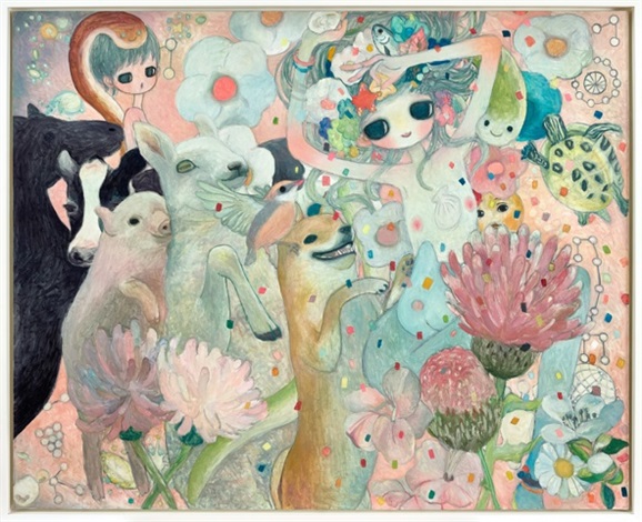 Nuwa, the Bird, the Dog, the Sheep, the Pig, the Cow, the Horse, Fuxi ...