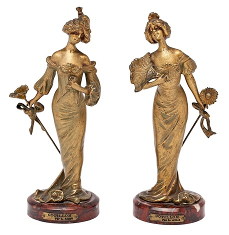Cotillon pair by Lucien (Charles Edouard) Alliot on artnet
