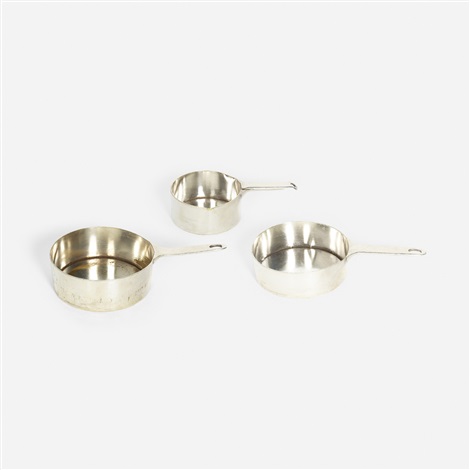 sauce pots from the kitchen of The Four Seasons, set of three by Garth ...