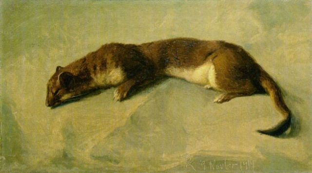 Ein Wiesel by Niels Peter Rasmussen on artnet