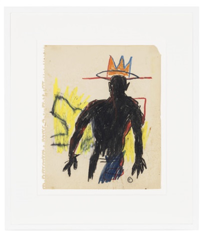 Untitled Man with Crown by Jean-Michel Basquiat on artnet