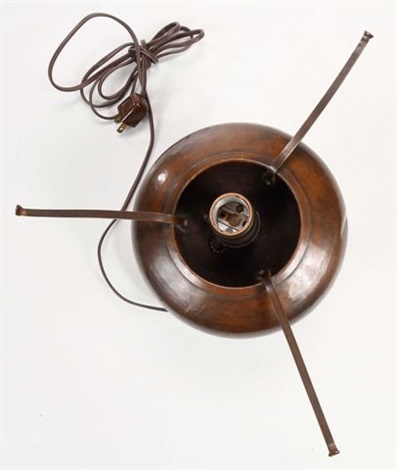 Dirk Van Erp Copper and Mica Table Lamp by Dirk van Erp on artnet