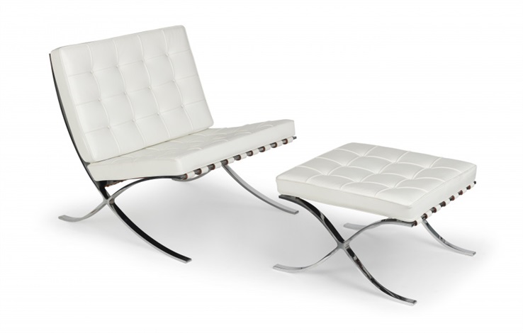 Frame made of chrome-plated metal by Ludwig Mies van der Rohe on artnet