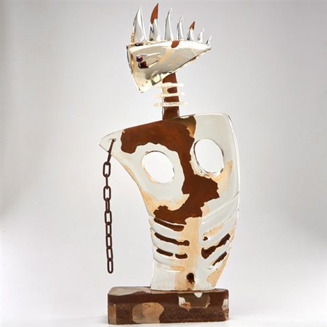 And chain link sculpture, Italy by Pino Signoretto on artnet