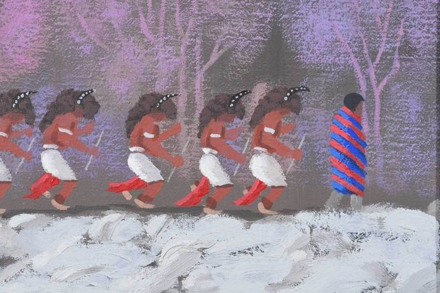 Buffalo Dance, Taos by Carlos Hall on artnet