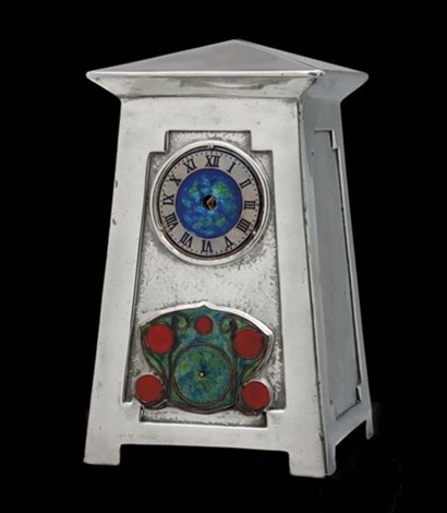 Tudric clock by Archibald Knox on artnet