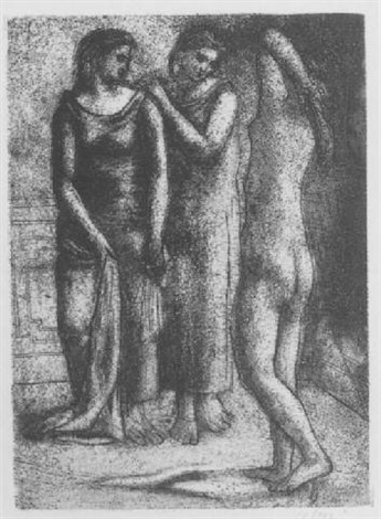 Groupe de trois femmes by Pablo Picasso on artnet