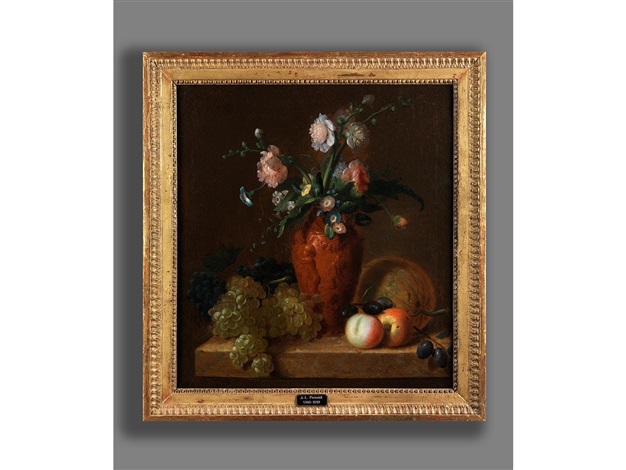 BLUMEN- UND FRÜCHTESTILLLEBEN by Jean Louis Prévost on artnet