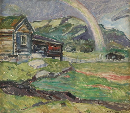 Støl med regnbue by Lars Jorde on artnet