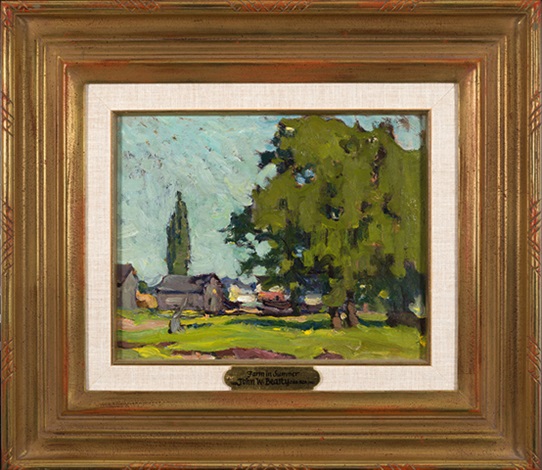 Farm in Summer by John William Beatty on artnet
