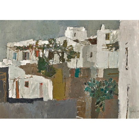 Südliche Häuser by Hugo Wetli on artnet