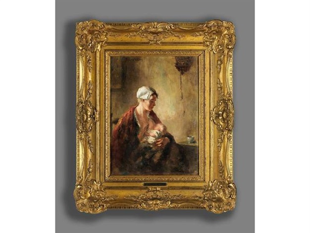 STILLENDE MUTTER by Bernard de Hoog on artnet