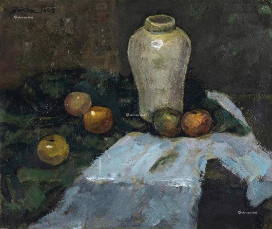 静物 纸板油画 by Xu Weixin on artnet