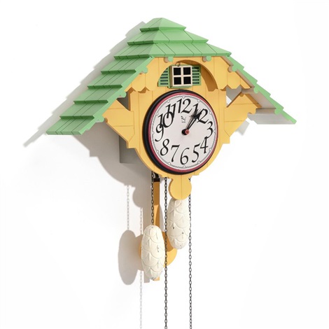 Mechanical cuckoo clock by Robert Venturi on artnet