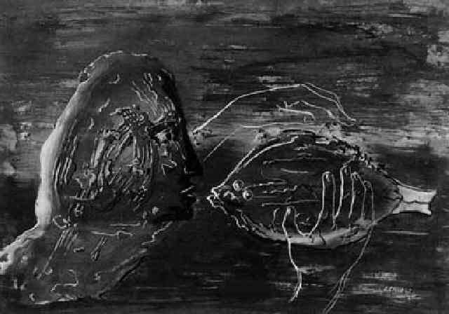 Der Fisch-Kuss by Edgar Ende on artnet