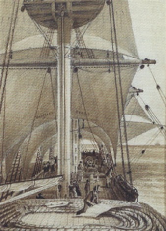 A trip on board the packet ship Margaret Evans from New York to London ...