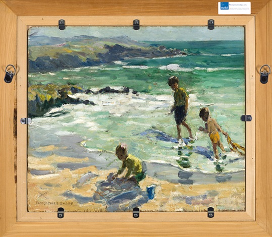 Seaside Meadow Children by the Sea verso by Dorothea Sharp on artnet