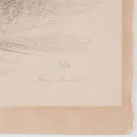 Danseuse assie, from Dix danseuses by Henri Matisse on artnet