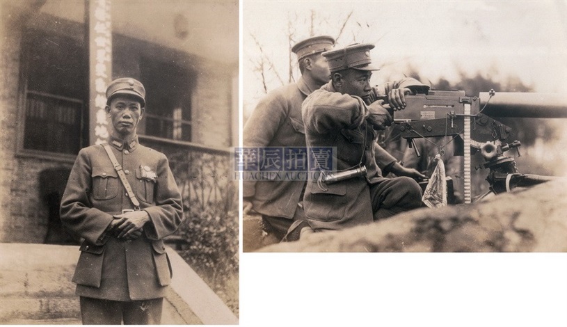 十九路军在一二八事变 24张 The 19th route army in the 128 incident set of 24 by ...