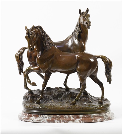 Caballos by Charles Valton on artnet