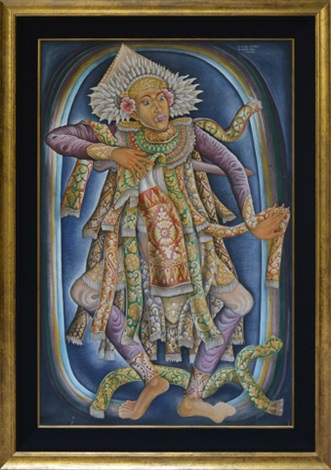 Tari Baris by Anak Agung Gede Sobrat on artnet