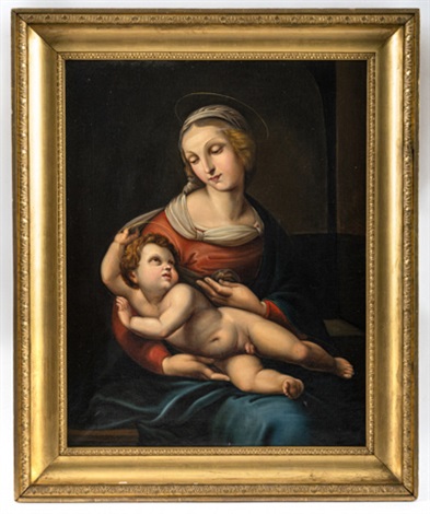 The Virgin and Child by Raphael on artnet