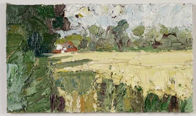 Corner of a Cornfield at Hull Place Sholden by George Rowlett on artnet