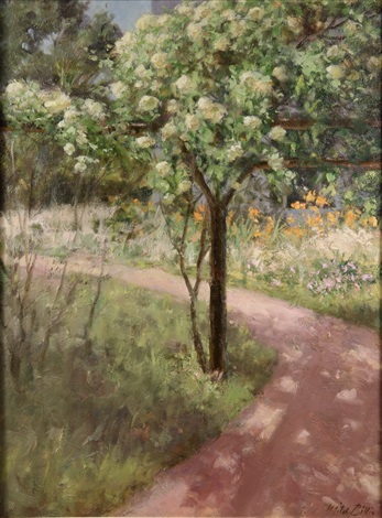 Hydrangeas and Daylilies by Mitch Billis on artnet