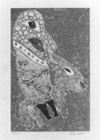 Eselreiter by Rolf Nesch on artnet