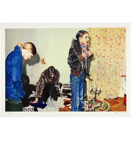 At Lucianos House by Franz Gertsch on artnet