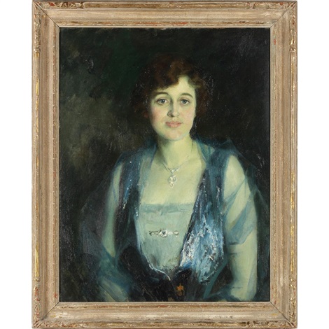 Portrait of a lady by Louis Betts on artnet