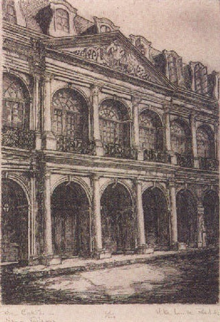 The Cabildo - New Orleans by Willie Lucille Reed Rowe on artnet