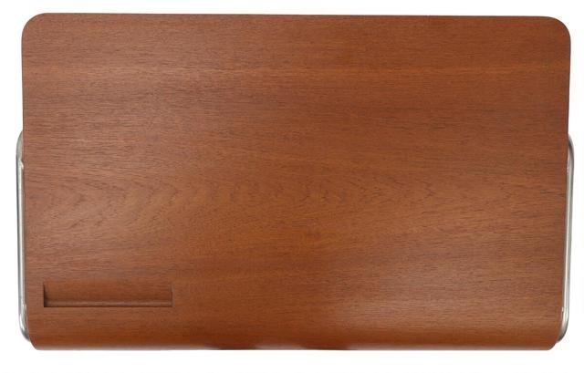 Munkegaard, Rare teachers desk with mat chromed steel frame by Arne ...