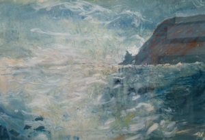 Old Nab, Staithes by Len Tabner on artnet