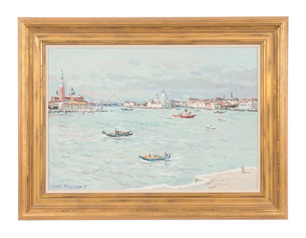 Venice Canal San Marco by Jean Rigaud on artnet