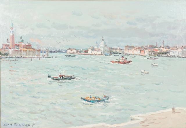 Venice Canal San Marco by Jean Rigaud on artnet