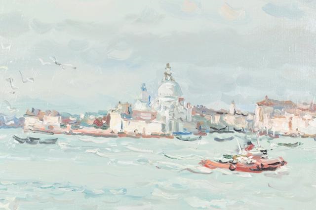 Venice Canal San Marco by Jean Rigaud on artnet
