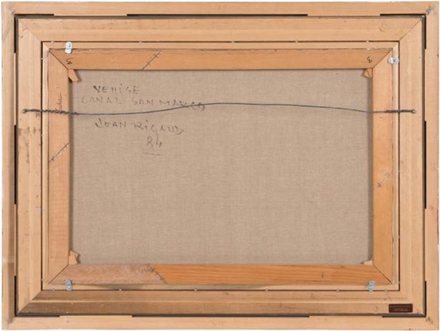 Venice Canal San Marco by Jean Rigaud on artnet