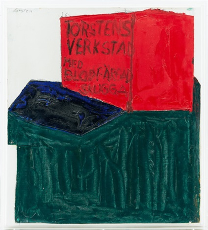 Torstens verkstad med blodfärgad skugga by Torsten Andersson on artnet