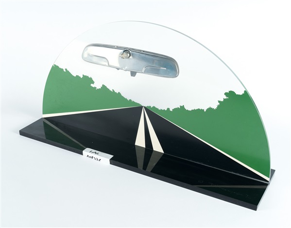 Day and Night Rear View Mirror and Windshield by Allan D'Arcangelo on ...