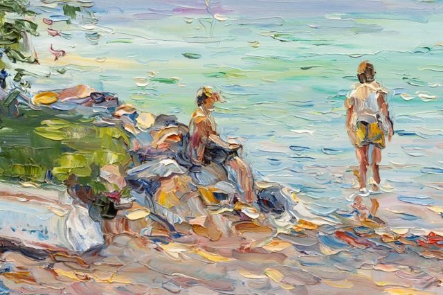 The Beach by Jan Pawlowski on artnet