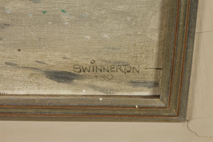 DESERT LANDSCAPE by James Swinnerton on artnet