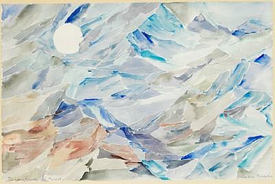 Bjærgland - Briol by Else Alfelt on artnet