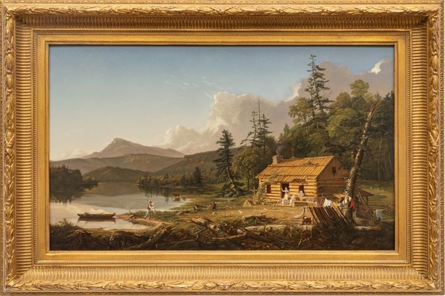 Home in the Woods by David Brega on artnet