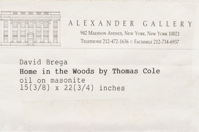 Home in the Woods by David Brega on artnet