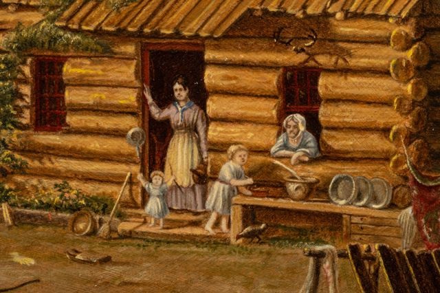 Home in the Woods by David Brega on artnet