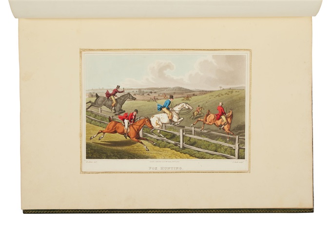 A fine set of this rare collection of Alkens major works by Henry Alken ...