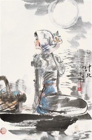 The mid-autumn festival by Wu Shanming on artnet